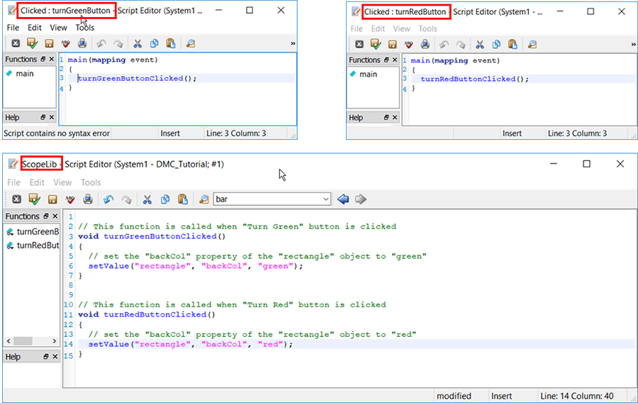 Getting Started With Wincc Oa Part 4 Panel Scripting Environments And Quicktest Dmc Inc